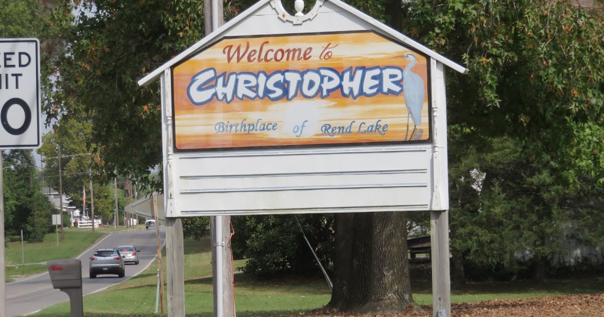 Geographically Yours Welcome: Christopher, Illinois