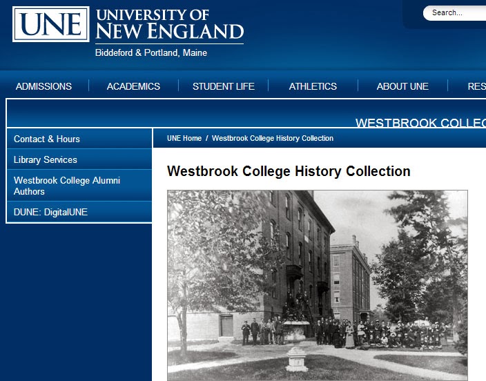 College History Garden: Westbrook Seminary and Female Collegiate ...