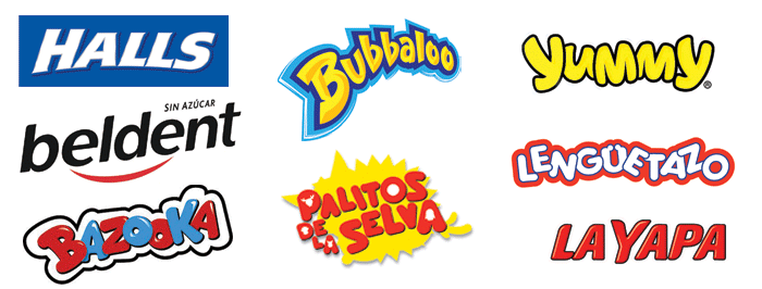 Logos de marcas de chicles - Imagui