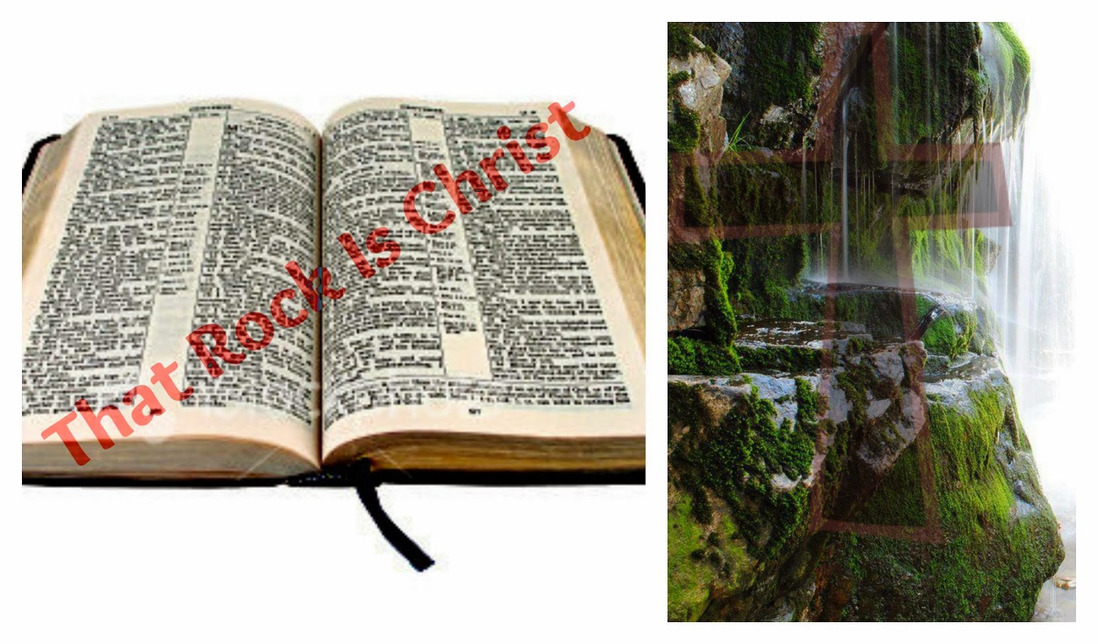 scrippix: That ROCK is CHRIST