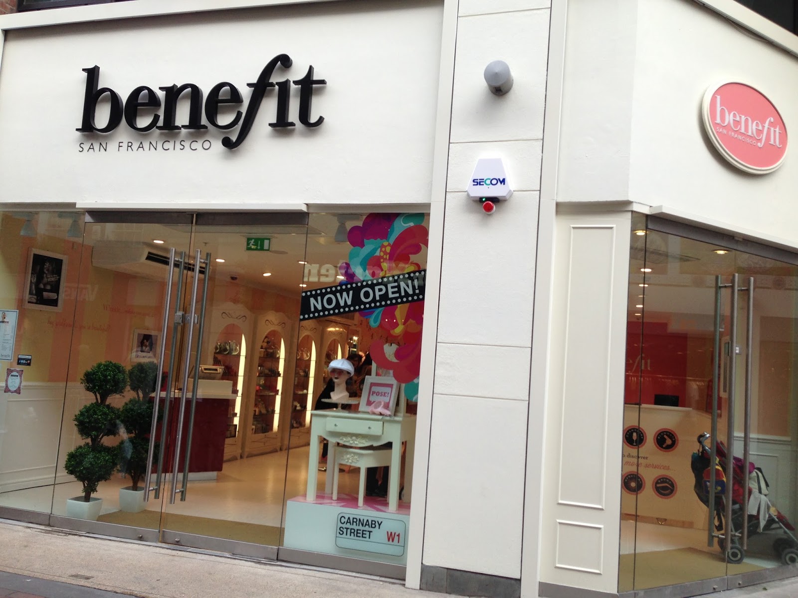 NEW Benefit Boutique at Carnaby Street