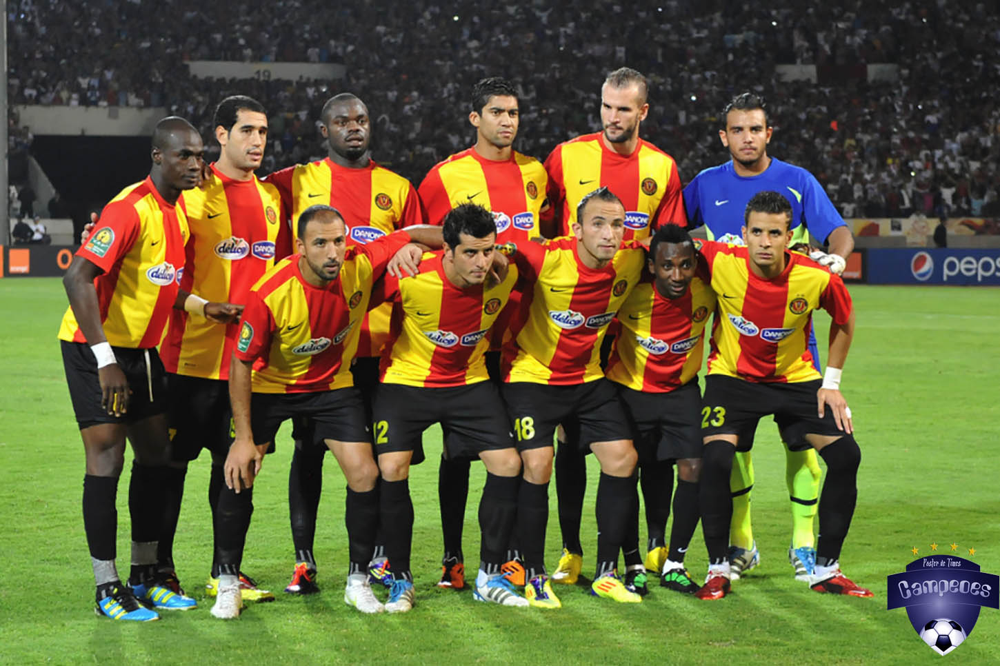 Times Campeões: Espérance Campeão da Liga dos Campeões da África 2011