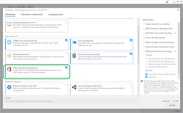 Ricardo Alves Blog: Visual Studio 2017: Projectos Windows Workflow ...