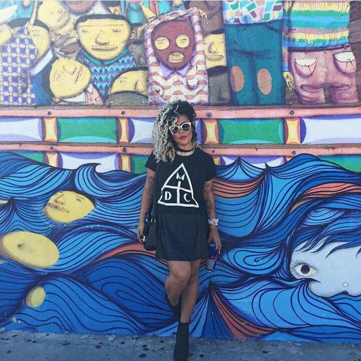 Look para show de Rap (hip-hop) - Deborah Gomes