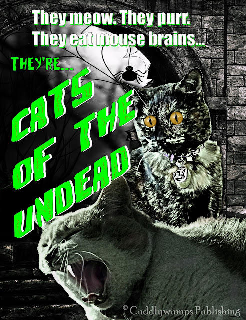 The Cuddlywumps Cat Chronicles: Caturday Art: Cats of the Undead