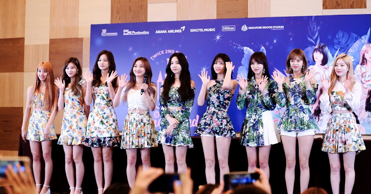 TWICE TELLS YOU WHAT IS LOVE AT THEIR PRESS CONFERENCE IN SINGAPORE
