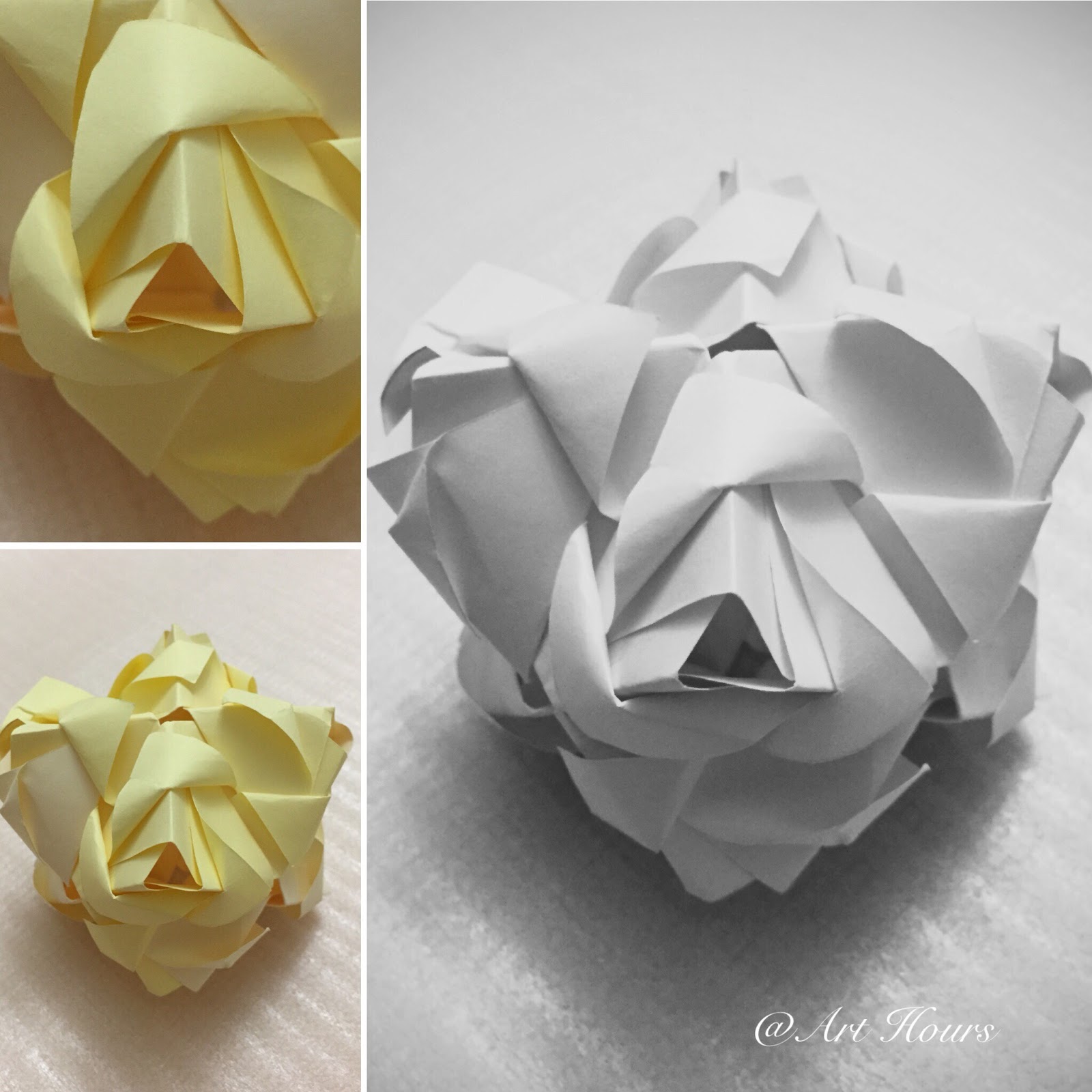 ArchGuide: Origami Tutorial: Sonobe unit and a glimpse into Sonobe ...