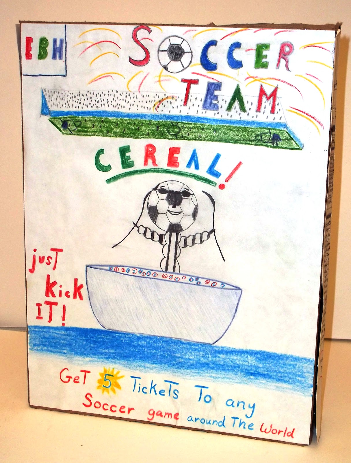 Monument Valley Regional Middle School Art Class: Cereal Box Design ...