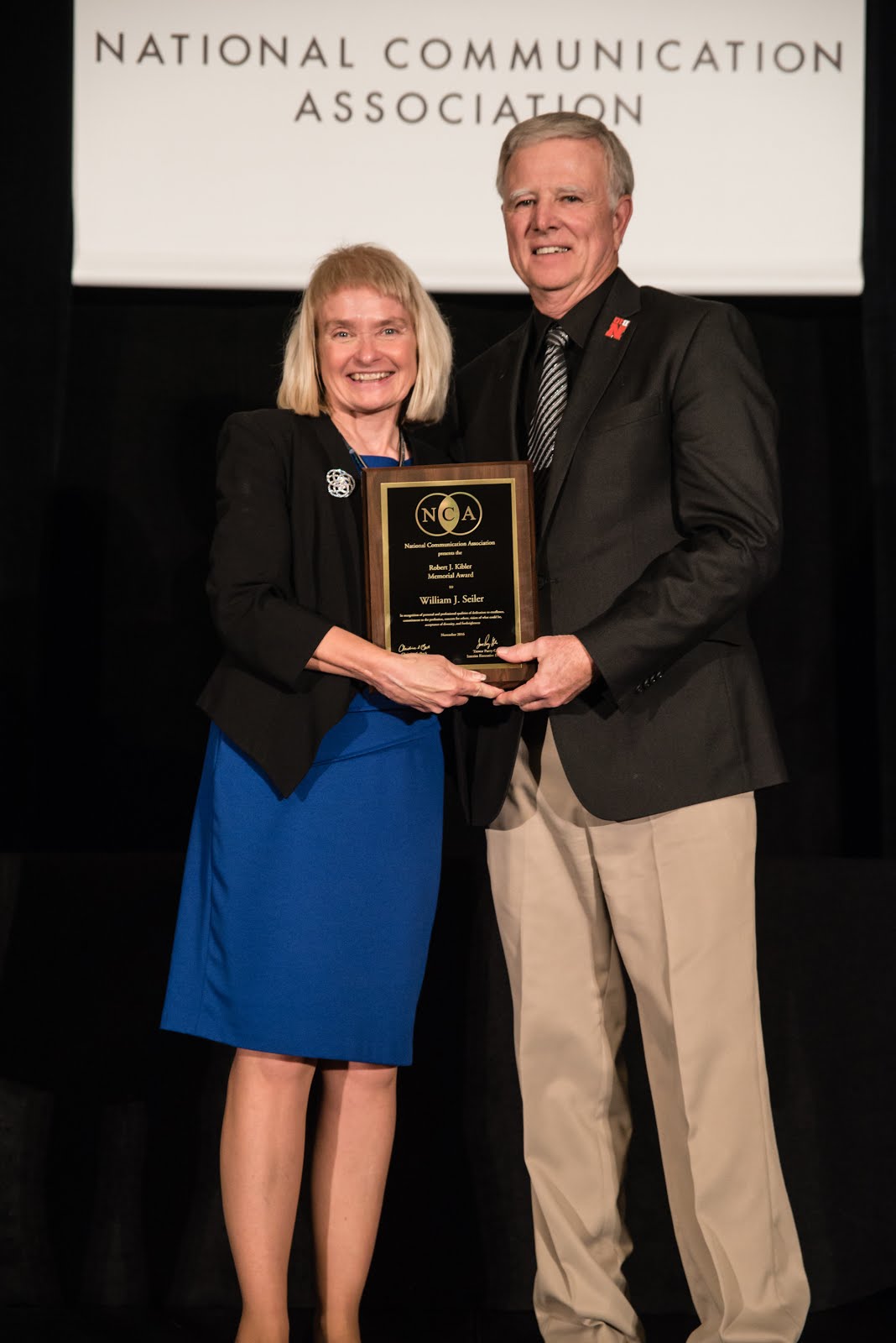 COMMPosts: The Robert J. Kibler Award was presented to Dr. Bill Seiler ...
