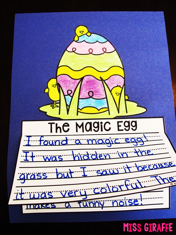 Miss Giraffe's Class: April Writing Activities and Fun Spring Learning