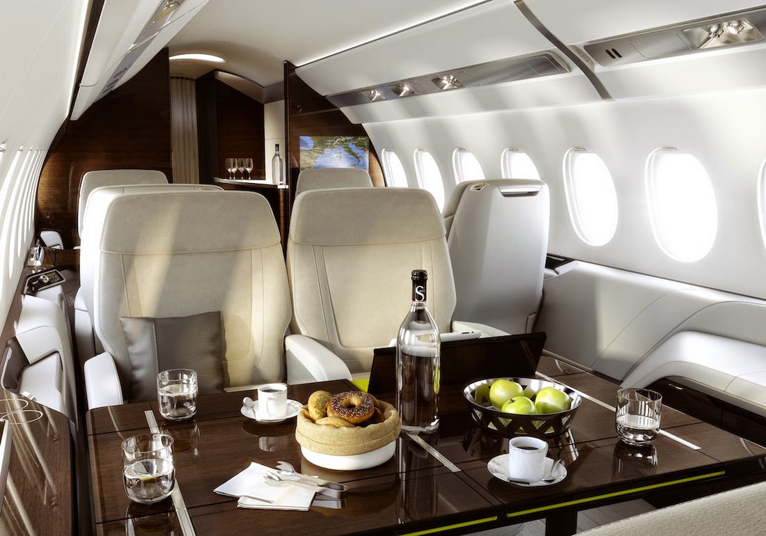 Passion For Luxury : The Falcon 5X, the latest jet by Dassault Aviation