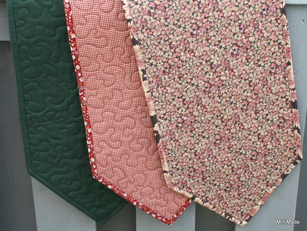 Miriam's Sewing Studio: Chevron Table Runners