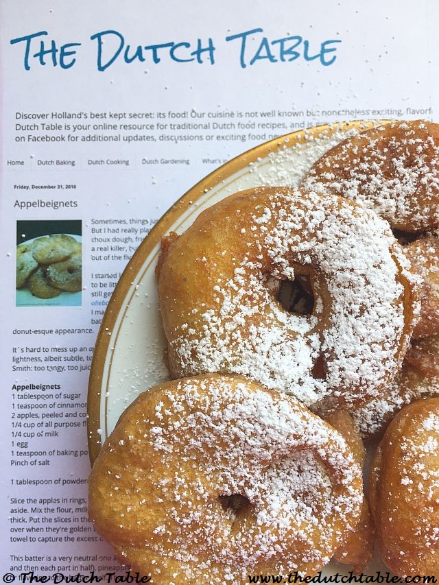 The Dutch Table: Appelbeignets (2 recipes)