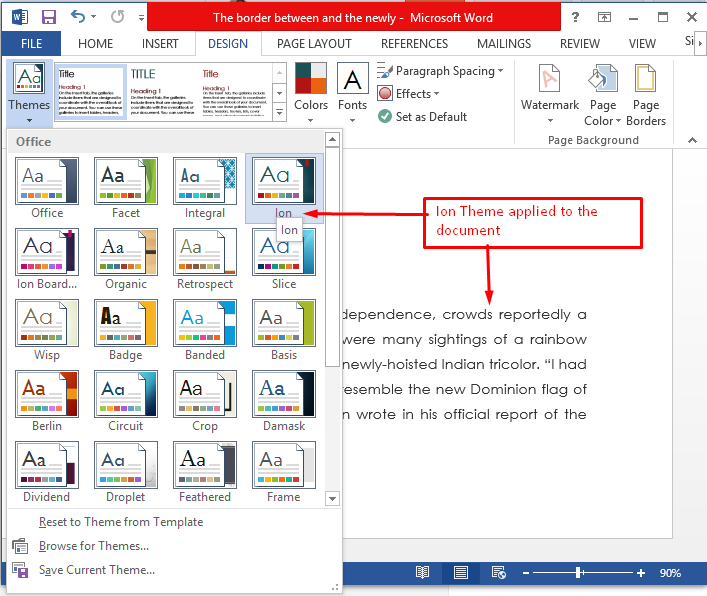 DESIGN RIBBON - RAMESH'S BLOG