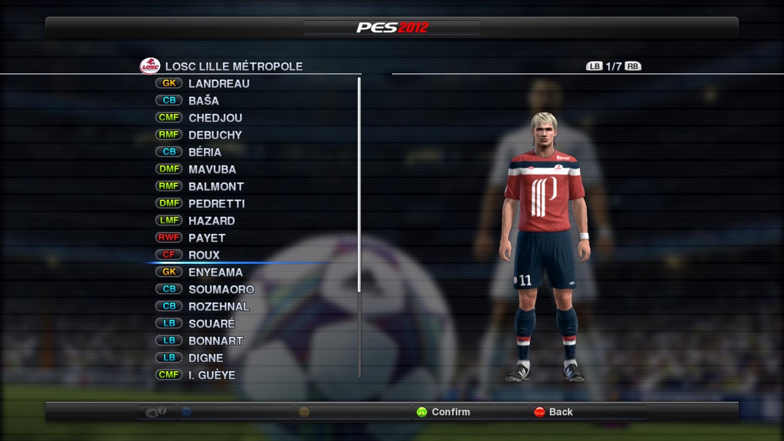 World of pes: Patch