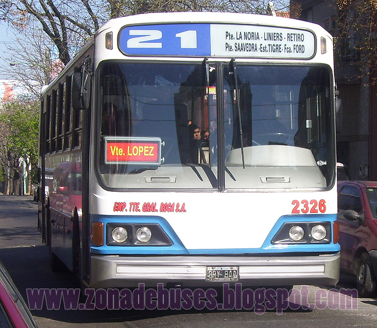 Colectibus - Zona de Buses: LINEA 21