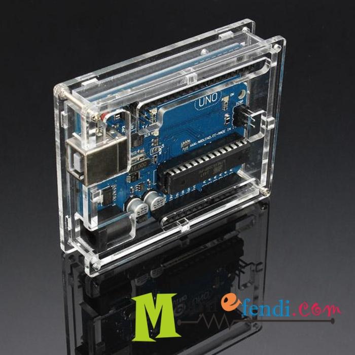 Jual Transparent Casing Kotak Transparan Acrylic Box For Arduino Uno R3 ...