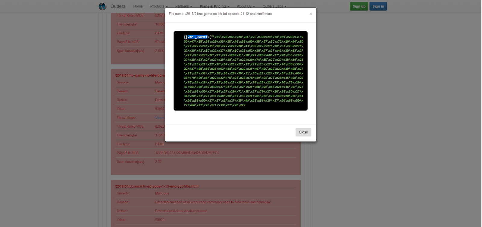 Cara Menghilangkan Virus Malware pada Blog dengan Quttera - Postingan-Keren
