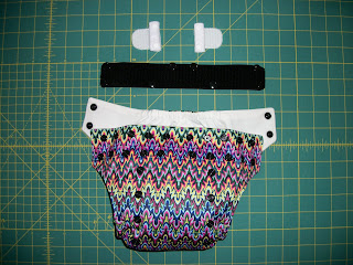 Simple Diaper-Sewing Tutorials: Snaps to Hook and Loop Conversion