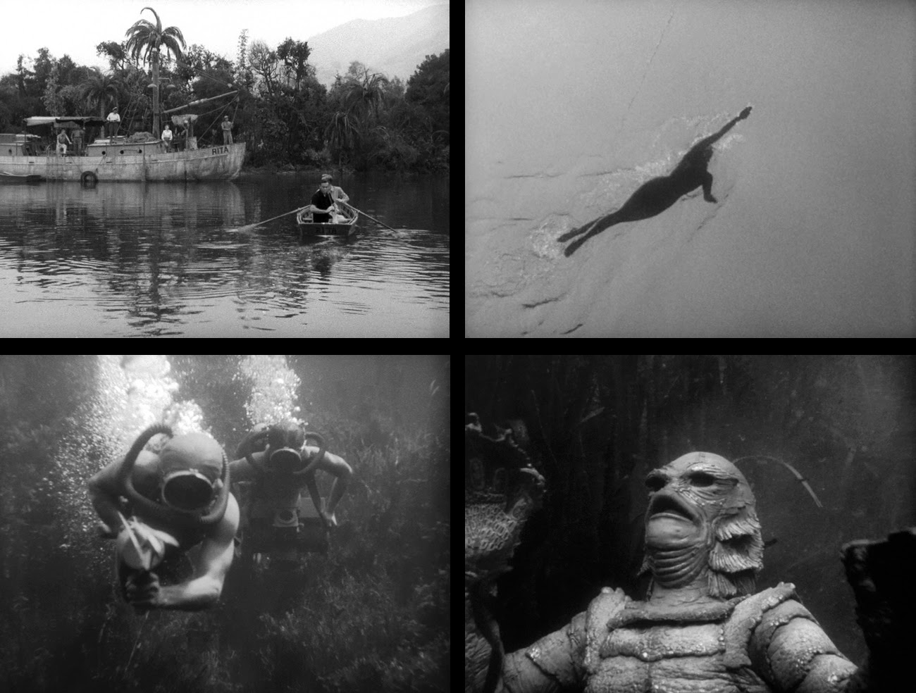 The Lucid Nightmare: REVIEW: Creature from the Black Lagoon