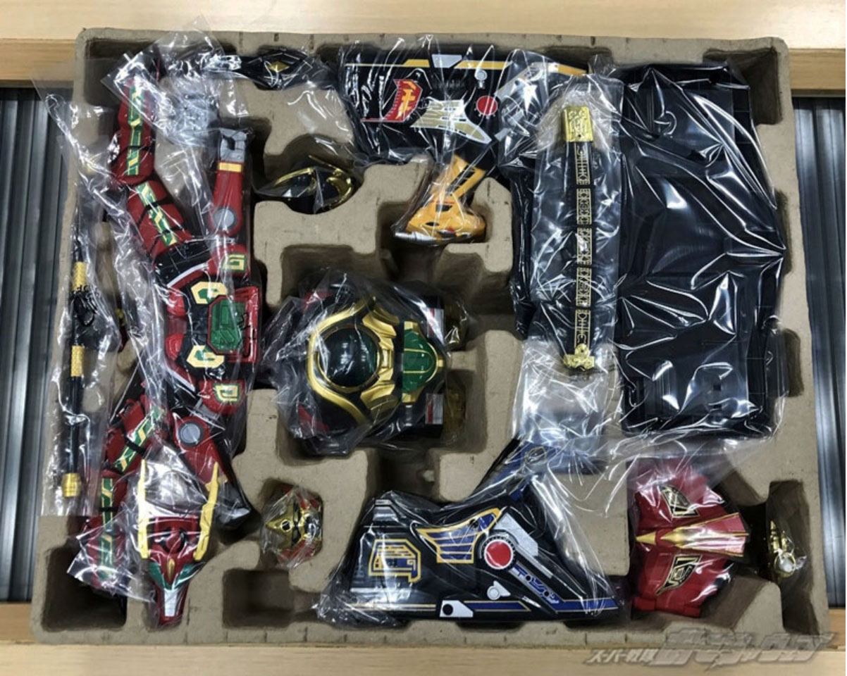 First Look At The Out-Of -The-Box Super Sentai Artisan DX Gosei Gattai ...