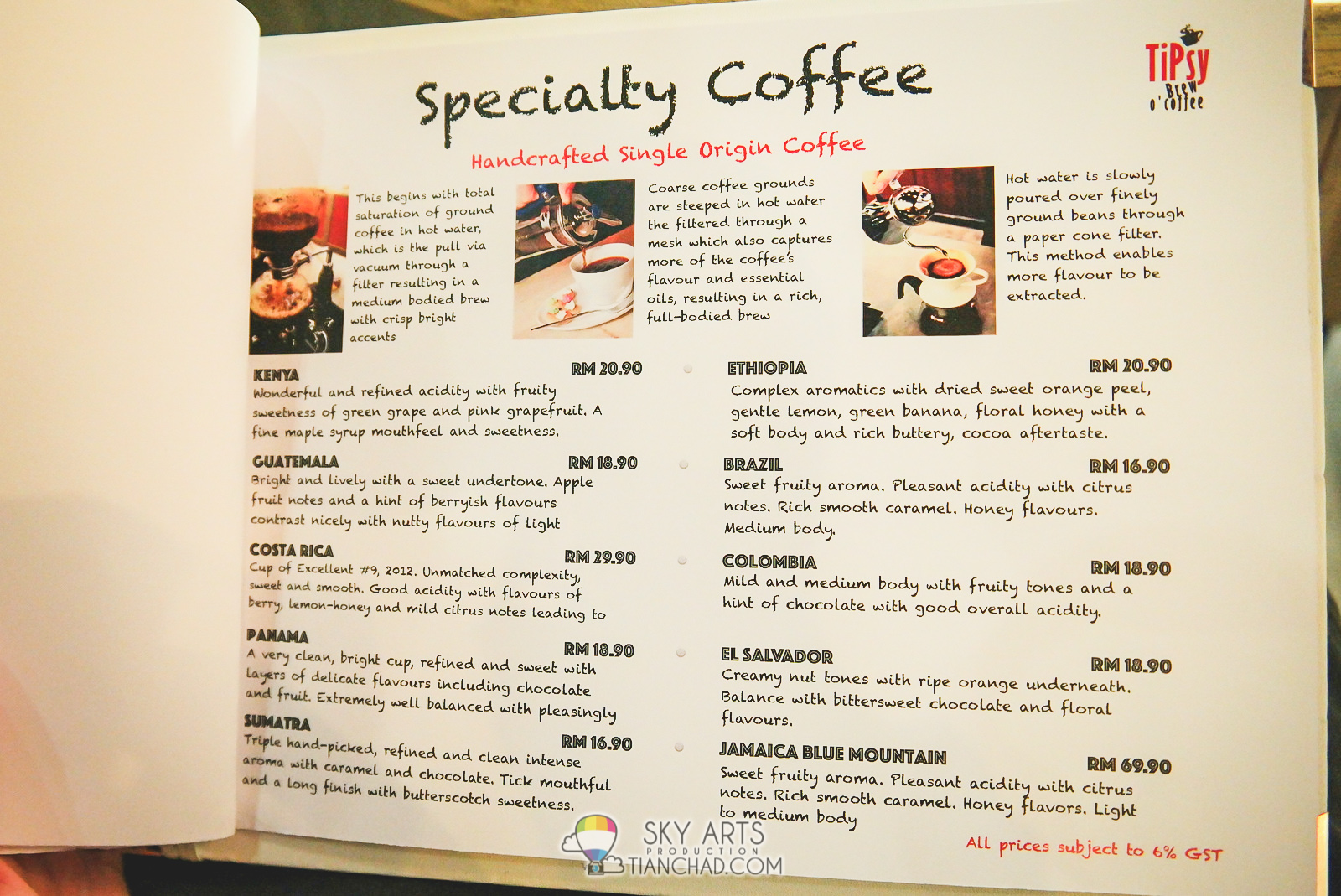 Tipsy Brew O'Coffee @ Puchong Setiawalk - Enjoy Nice Coffee Scent