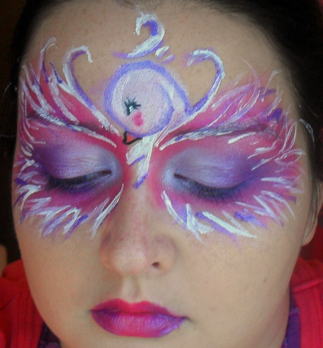 ILoveDawsonsCreek: Facepaint Friday: Spring Bird Mask