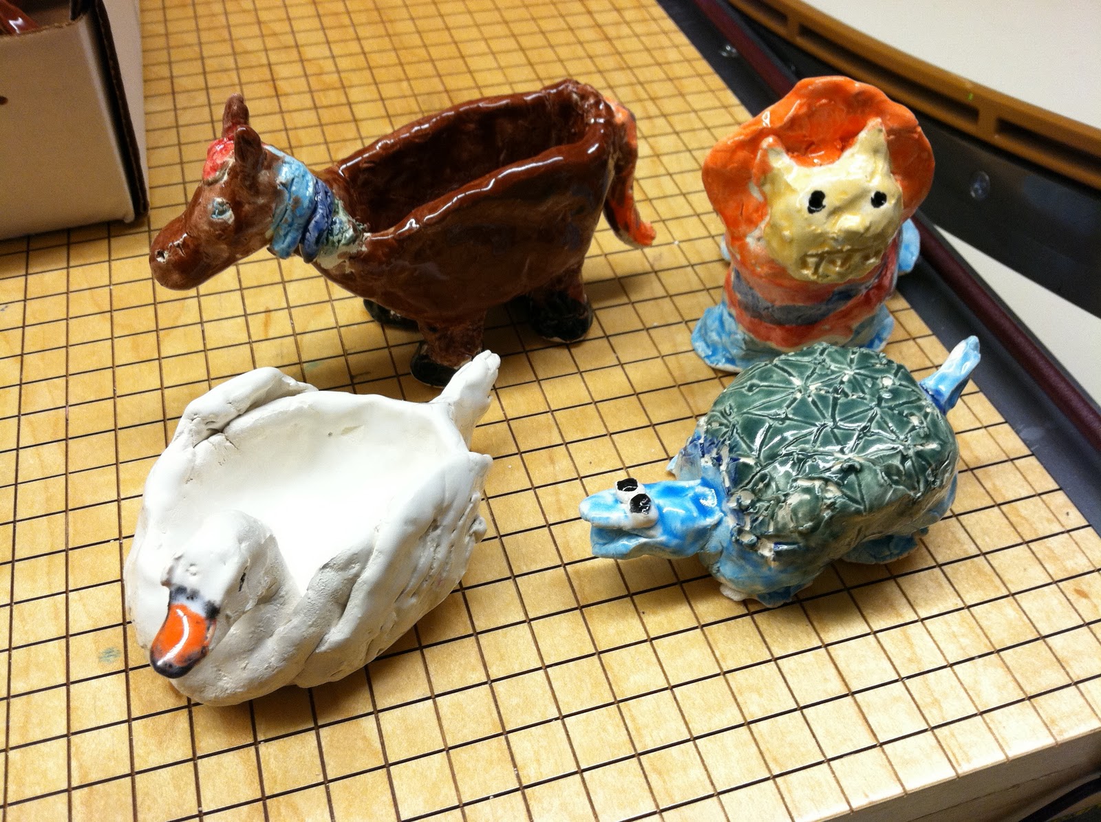 Color is My Day: Clay Pinch Pot Animals