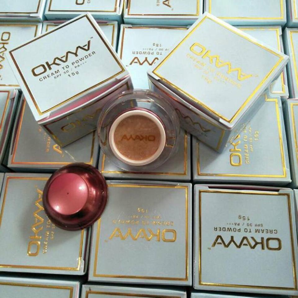 Produk Kecantikan dan Kesihatan Original: OKAYA FOUNDATION CREAM TO POWDER