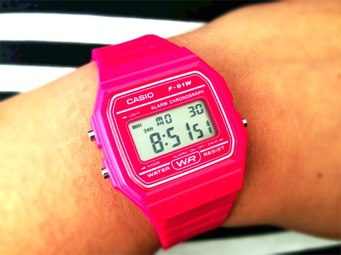 Fashion Filtered: Olympic Pink Casio