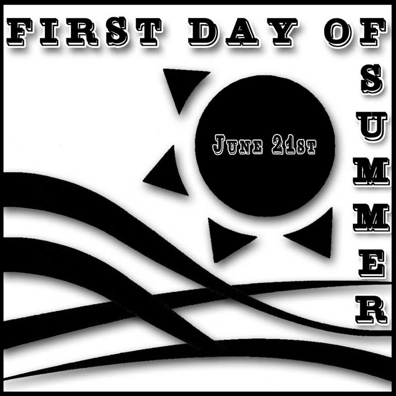 First Day of Summer Summer Solstice Public Domain Clip Art Photos and ...
