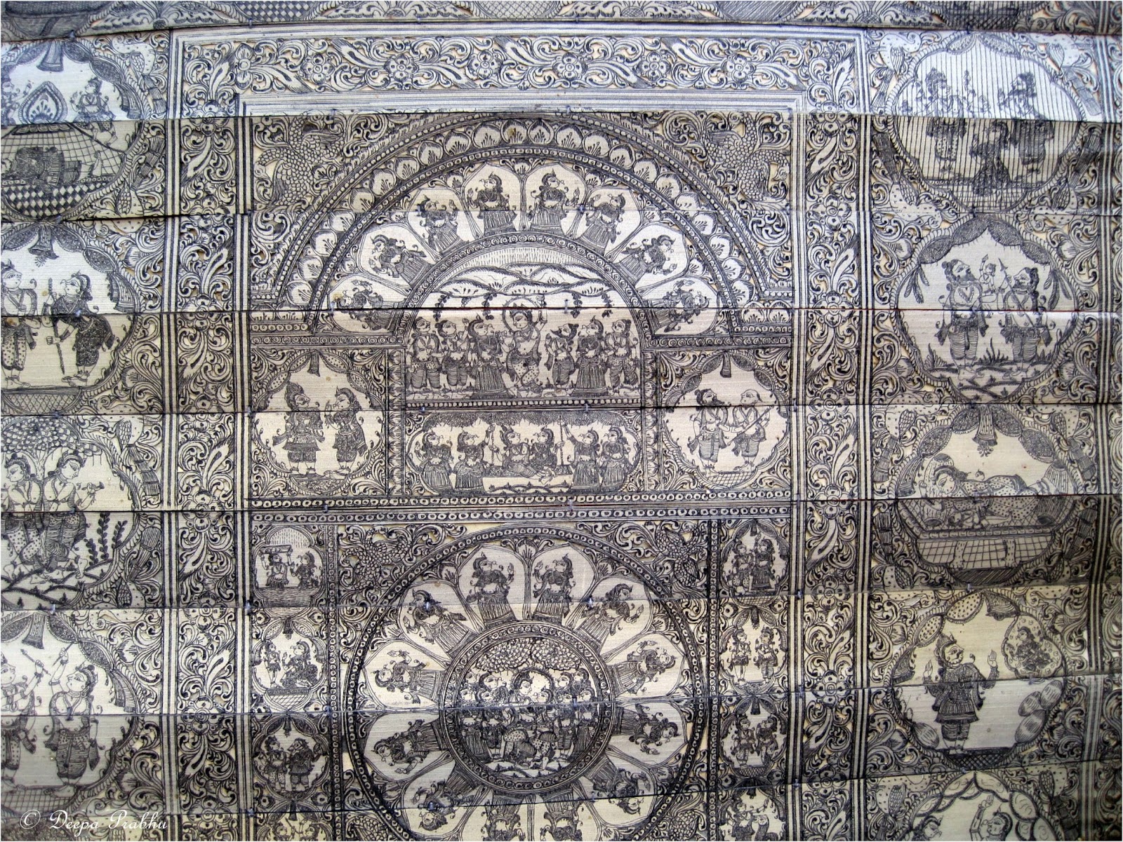 Palm leaf painting - Tala Pattachitra - Random Photography