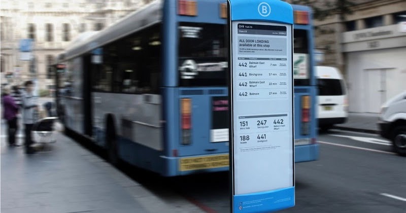 Tecnoneo: El panel ecológico eStop ofrece información en tiempo real de ...