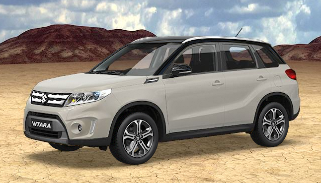 Suzuki Vitara 4 (2015 à 2018) - Couleurs et code peinture