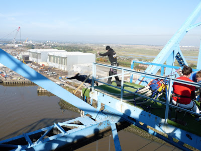 Barry In Thirsks Adventures: Middlesbrough Transporter Bridge Zip Slide ...