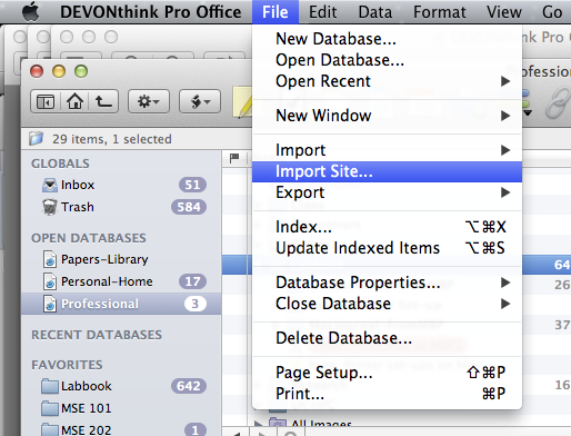 Processing—Structure—Properties: Importing an entire web*site* to ...