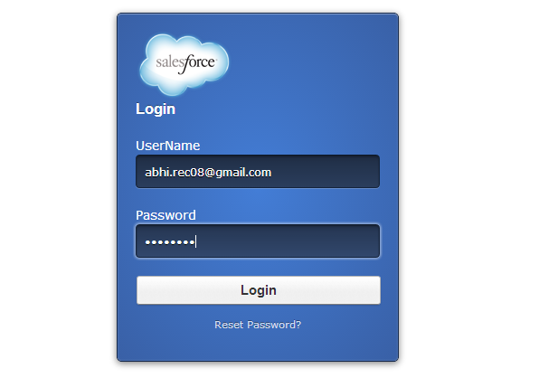 Salesforce Login