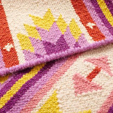 Aesthetic Oiseau: Catalog Pick: Aztec Rug from Land of Nod