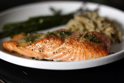 what's for dinner?: grilled fish with citrus and orange-herb butter ...