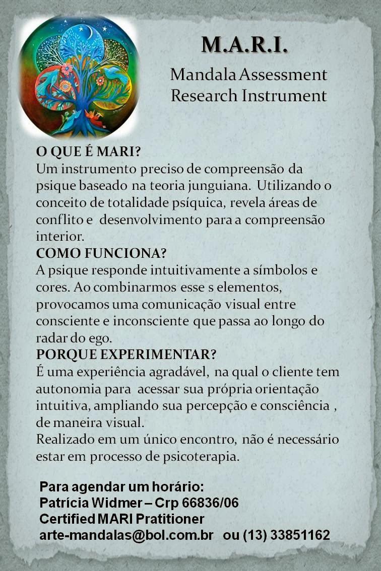 Mandalas: Arteterapia & Psicologia Analítica: M.A.R.I. - Mandala ...