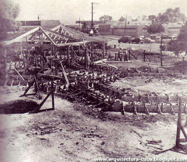 ARQUITECTURA CUBA: Escuela primaria rural, 1959