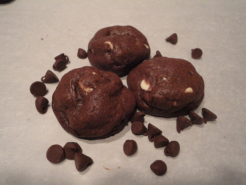 !: Triple Chocolate Cookies