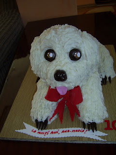 Mama-Mio Cakes: Tort catelus 2 - Dog cake