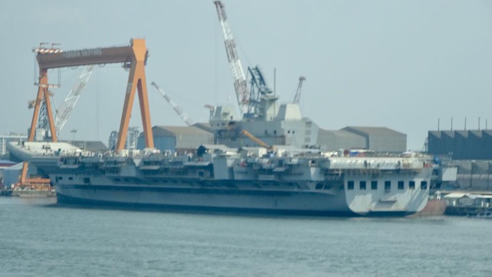 IAC Vikrant Images: June 2020
