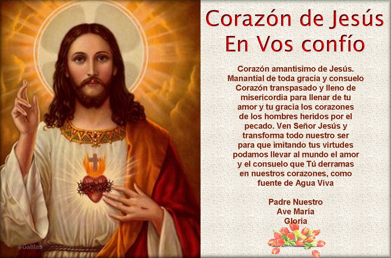 ® Blog Católico Gotitas Espirituales ®: ORACIÓN AL SAGRADO CORAZÓN DE JESÚS