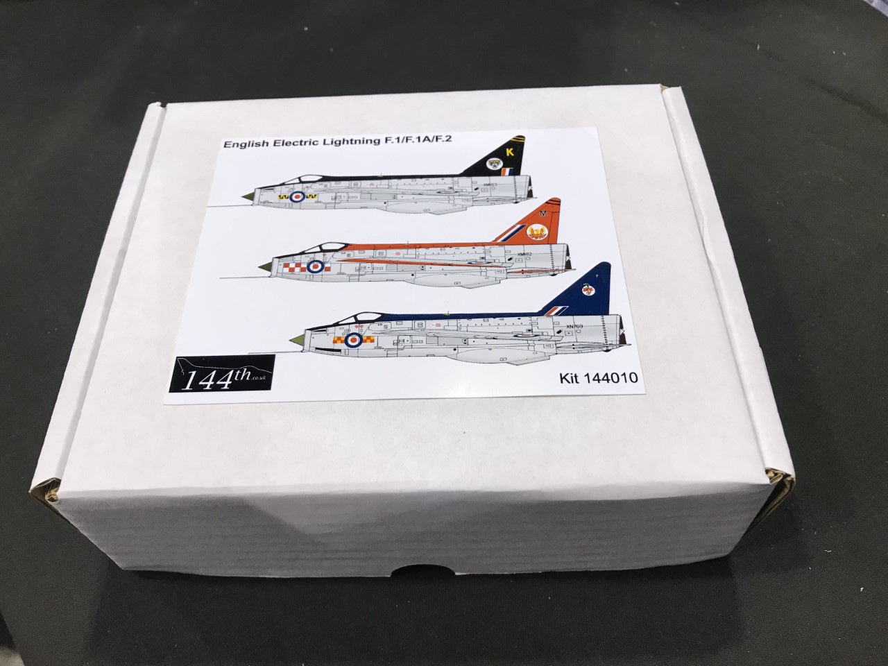 Kampfgruppe 1/144: 1/144 English Electric Lightnings Kits and Decals ...