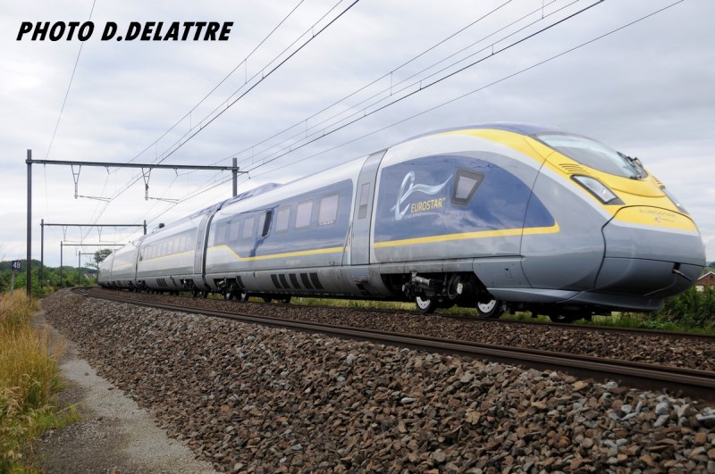 LA PASSION DU TRAIN: VELARO de SIEMENS version EUROSTAR à Ath
