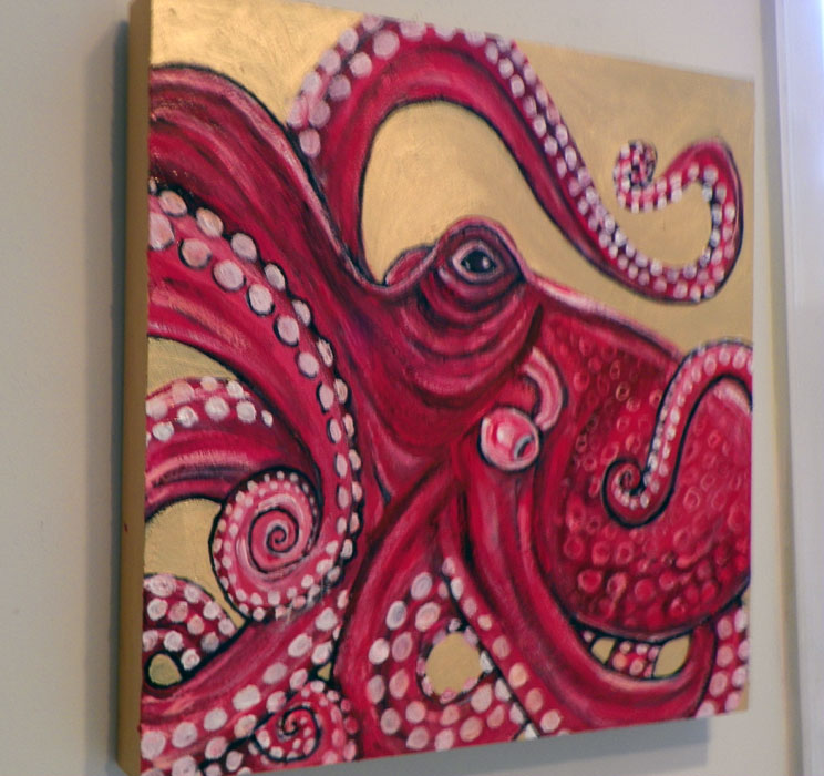 Latest Artwork: Red Octopus