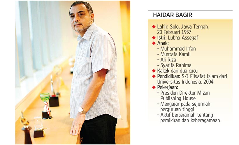 Haidar Bagir: Dunia Tasawuf, Buku, dan Sekolah | Nun Zairida's Blog