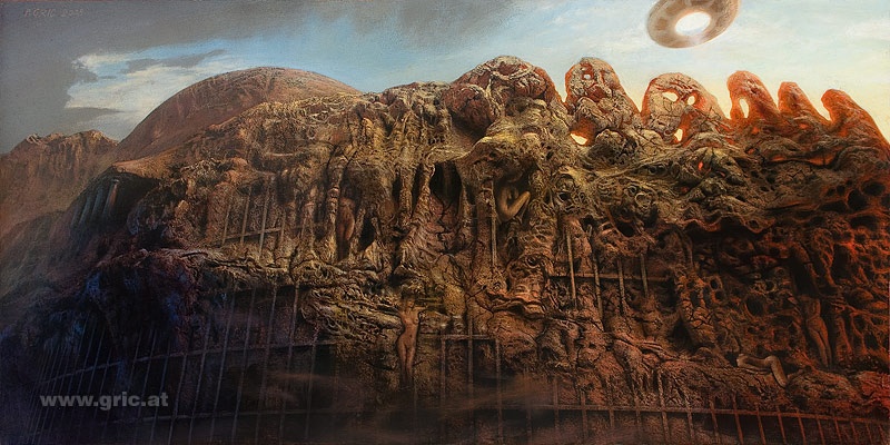 Peter Gric ~ Fantastic/surrealist painter | Tutt'Art@ | Pittura ...